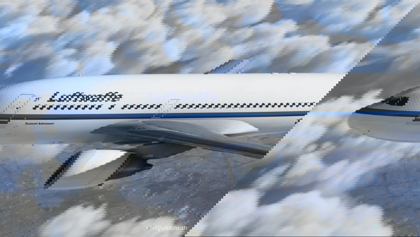 German Air Force "Luftwaffe" (10+21) Airbus A310-300 - 8K for Microsoft Flight Simulator | MSFS
