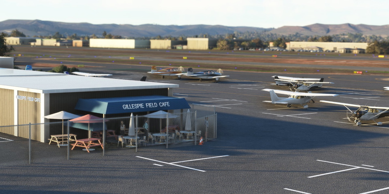 San Diego Gillespie Field (KSEE) for Microsoft Flight Simulator | MSFS