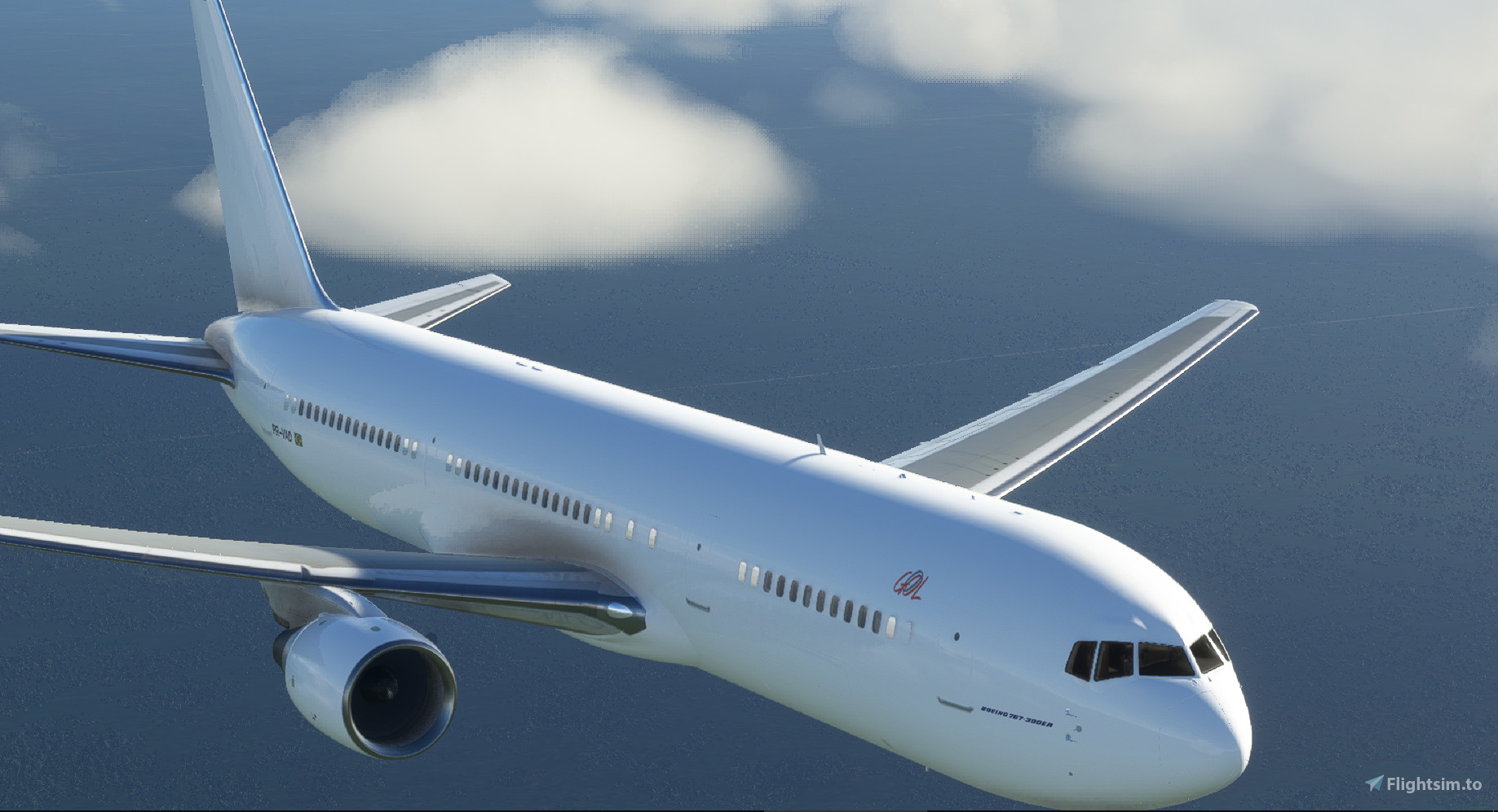 Gol | PR-VAD | CaptainSim 767-300ER | 8K for Microsoft Flight Simulator ...