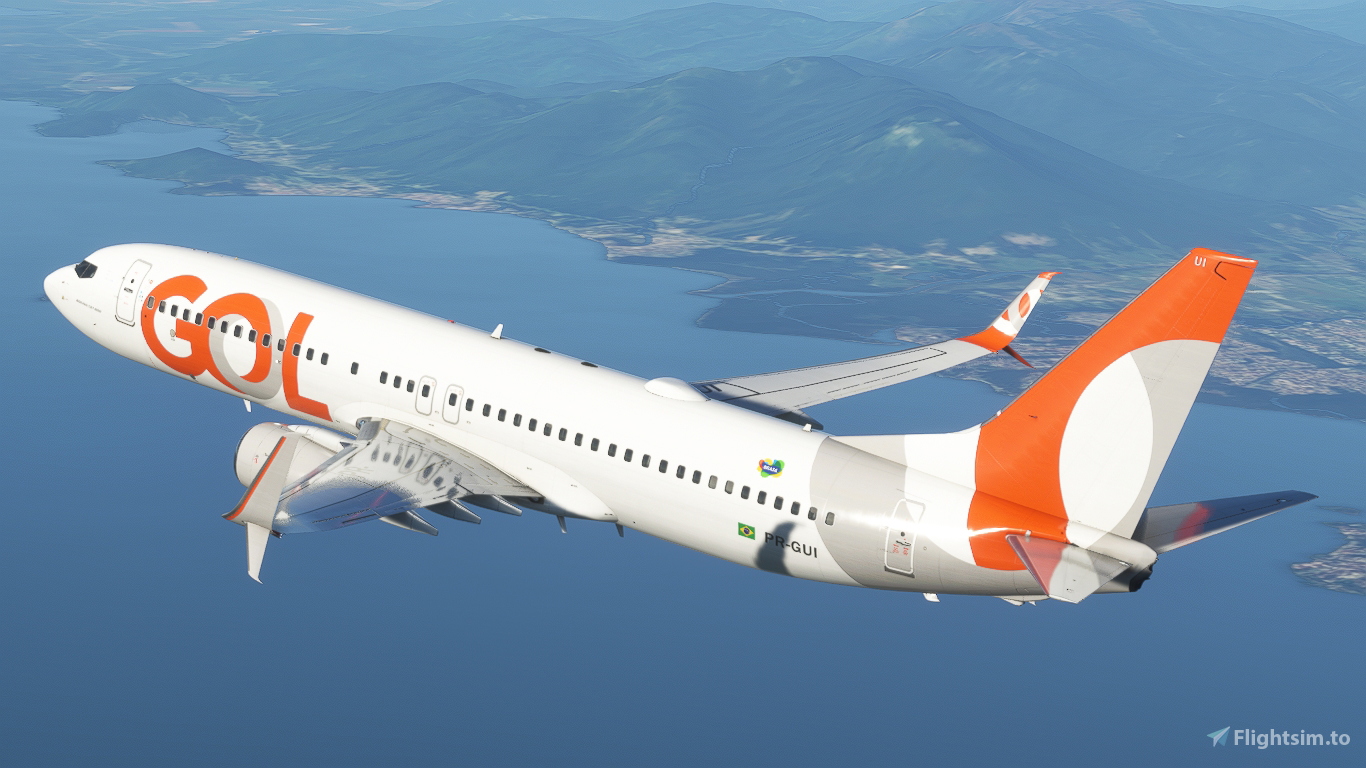Gol Linhas Aéreas PR-GUI for Microsoft Flight Simulator | MSFS