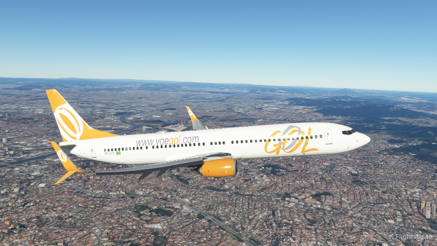 GOL OLD SCIMITAR WINGLETS 737-900ER for Microsoft Flight Simulator | MSFS