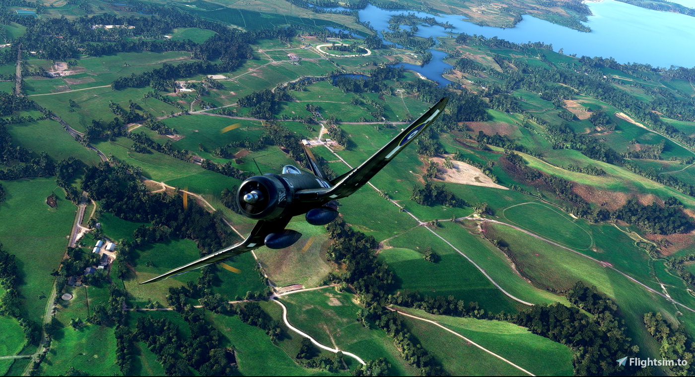 Goodyear FG-1D Corsair RNZAF NZ5233 "Gloria Lyons" » Microsoft Flight ...