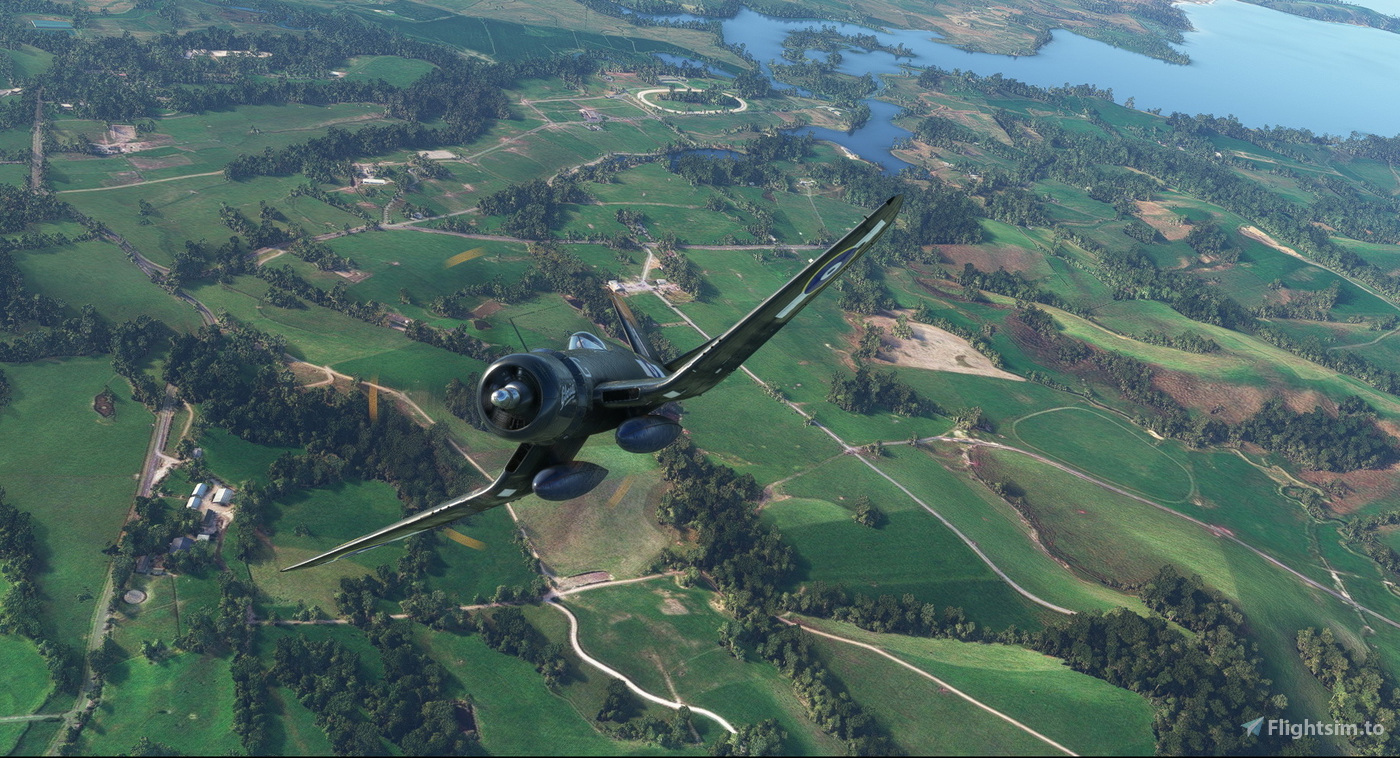 Goodyear FG-1D Corsair RNZAF NZ5233 "Gloria Lyons" for Microsoft Flight ...