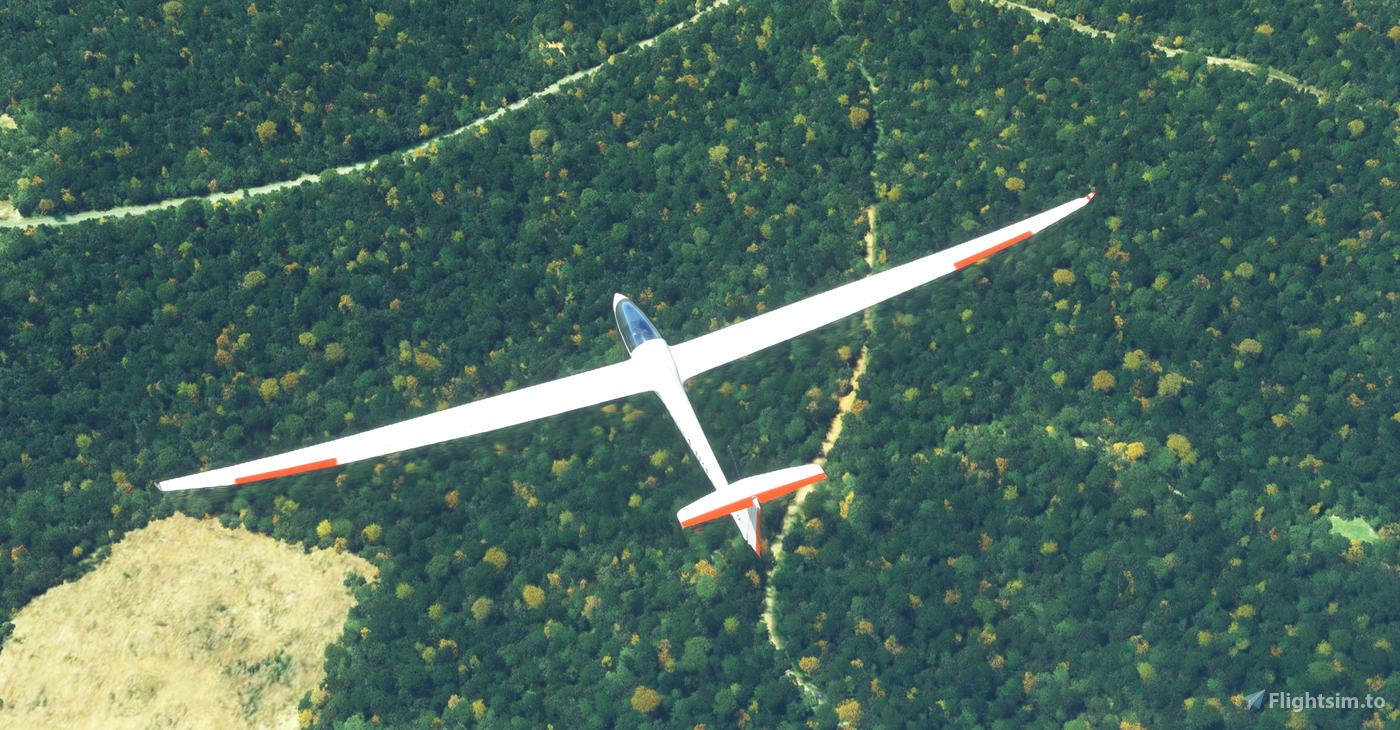 Got Friends Discus 2c Livery: D-9833 for Microsoft Flight Simulator | MSFS