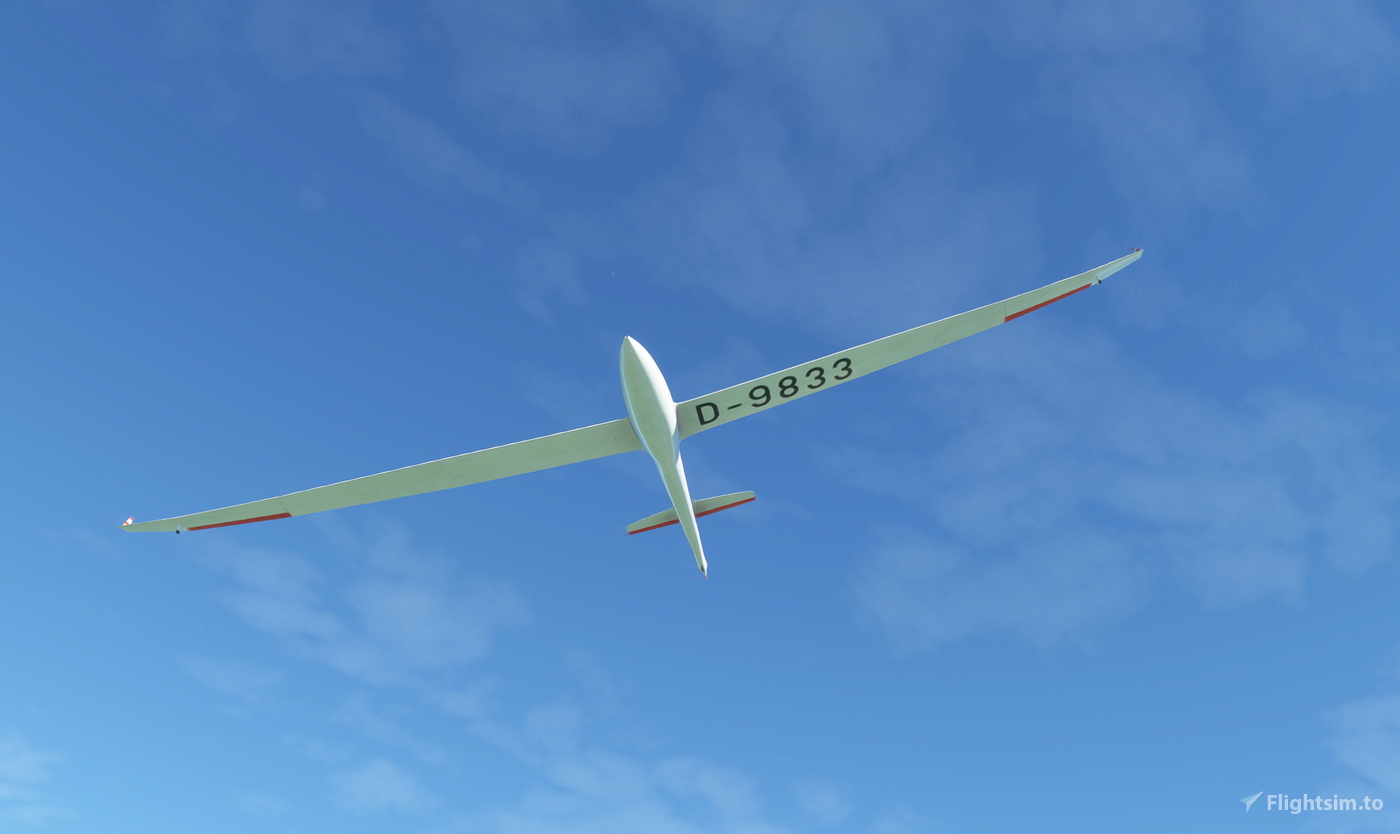 Got Friends Discus 2c Livery: D-9833 for Microsoft Flight Simulator | MSFS