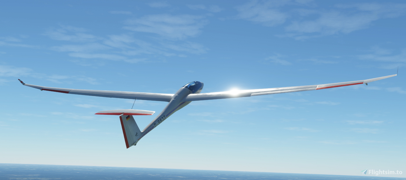 Got Friends Discus 2c Livery: D-9833 for Microsoft Flight Simulator | MSFS