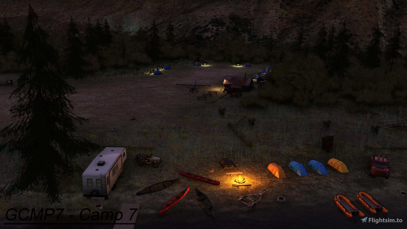 Grand Canyon River Bush Strips for Microsoft Flight Simulator | MSFS