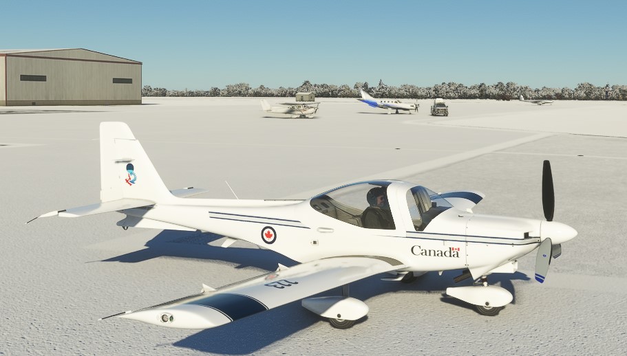 Grob 120A RCAF Livery for Microsoft Flight Simulator | MSFS