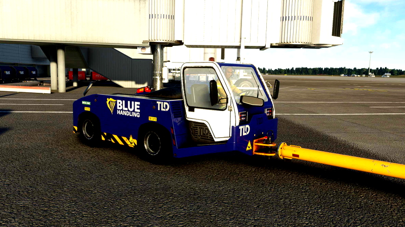 GSX Ground Vehicle Textures - Ryanair (Blue Handling) for Microsoft ...