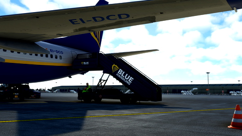 Ground Vehicle Textures for Ryanair (Blue Handling) » Microsoft Flight ...