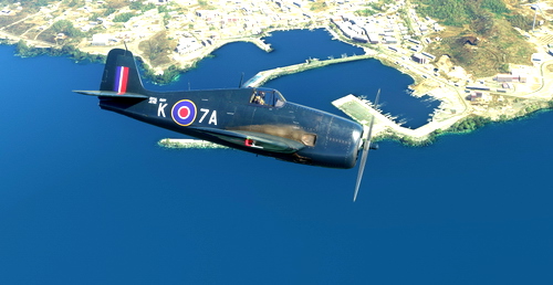 Grumman F6F-5 Hellcat Royal Navy JX785 for Microsoft Flight Simulator ...