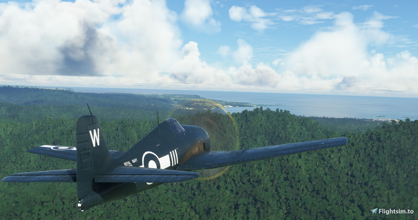 Grumman F6f 5 Hellcat Royal Navy Jx860 111 For Microsoft Flight Simulator Msfs