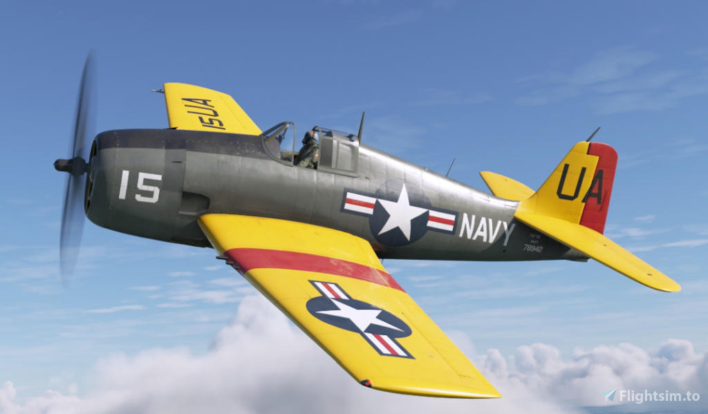 Grumman F6F-5K Hellcat, Fleet Utility Squadron VU-1 UA15 Oahu Hawaii ...