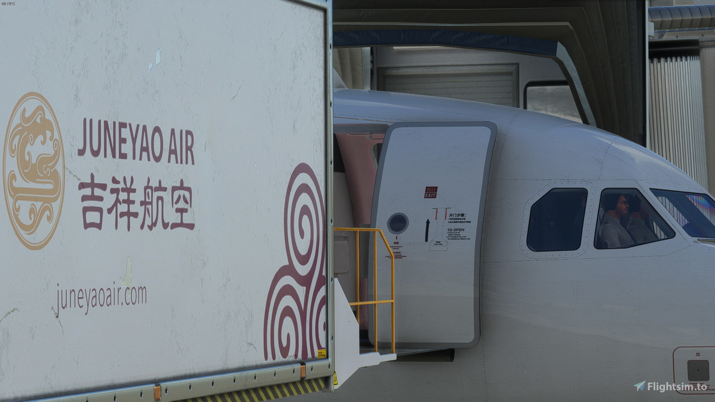 GSX - Juneyao Airlines - Custom Livery For Ground Service Vehicles pour ...