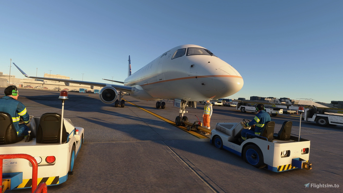 GSX ERJ 175 FlightSim Studio MSFS for Microsoft Flight Simulator | MSFS
