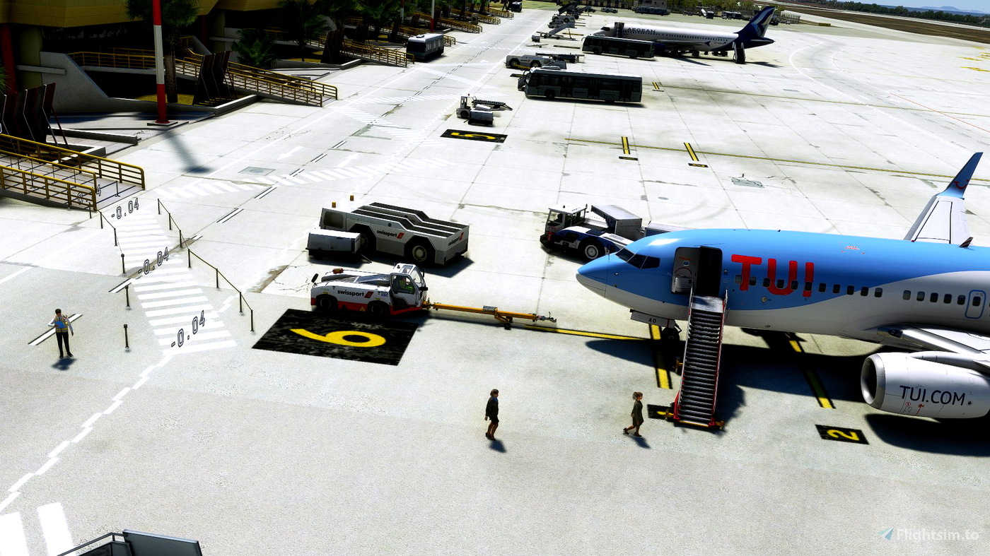 GSX High Detail Profile LGRP (Rhodes) for Microsoft Flight Simulator | MSFS