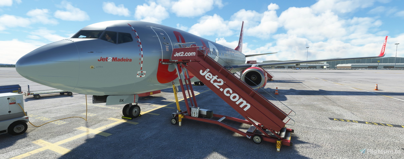 GSX - Jet2 (RED) Handling textures for Microsoft Flight Simulator | MSFS