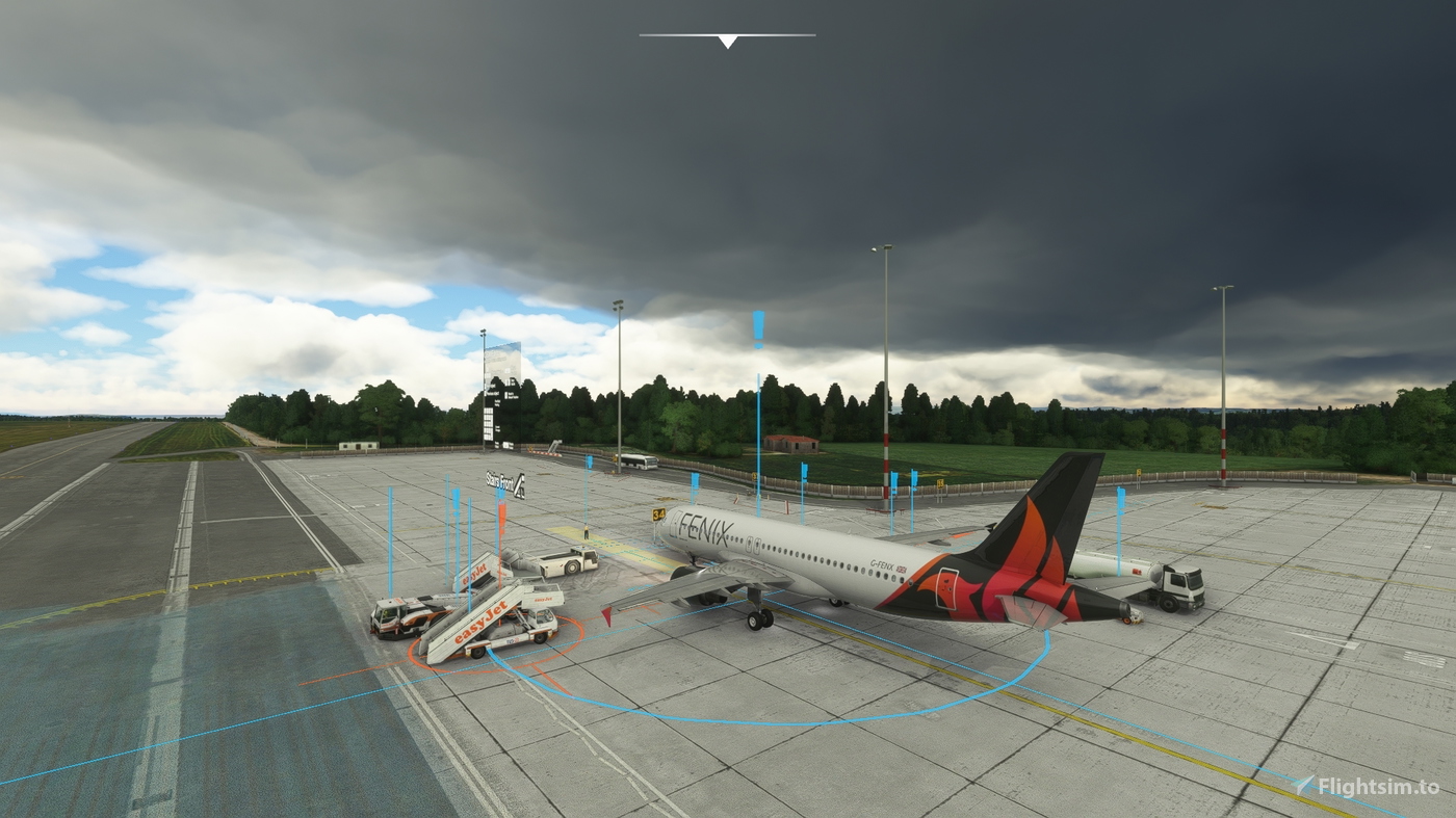 GSX pro Bristol Uk2000 airport profile for Microsoft Flight Simulator ...