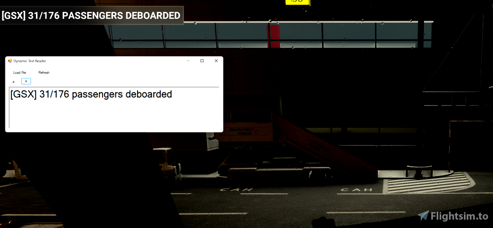 GSX PRO EXTERNAL DISPLAY for Microsoft Flight Simulator | MSFS