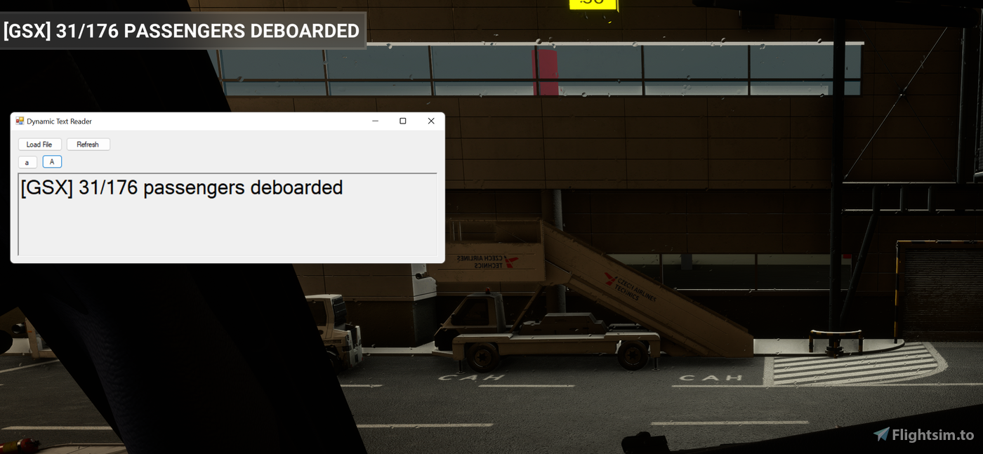 GSX PRO EXTERNAL DISPLAY for Microsoft Flight Simulator | MSFS