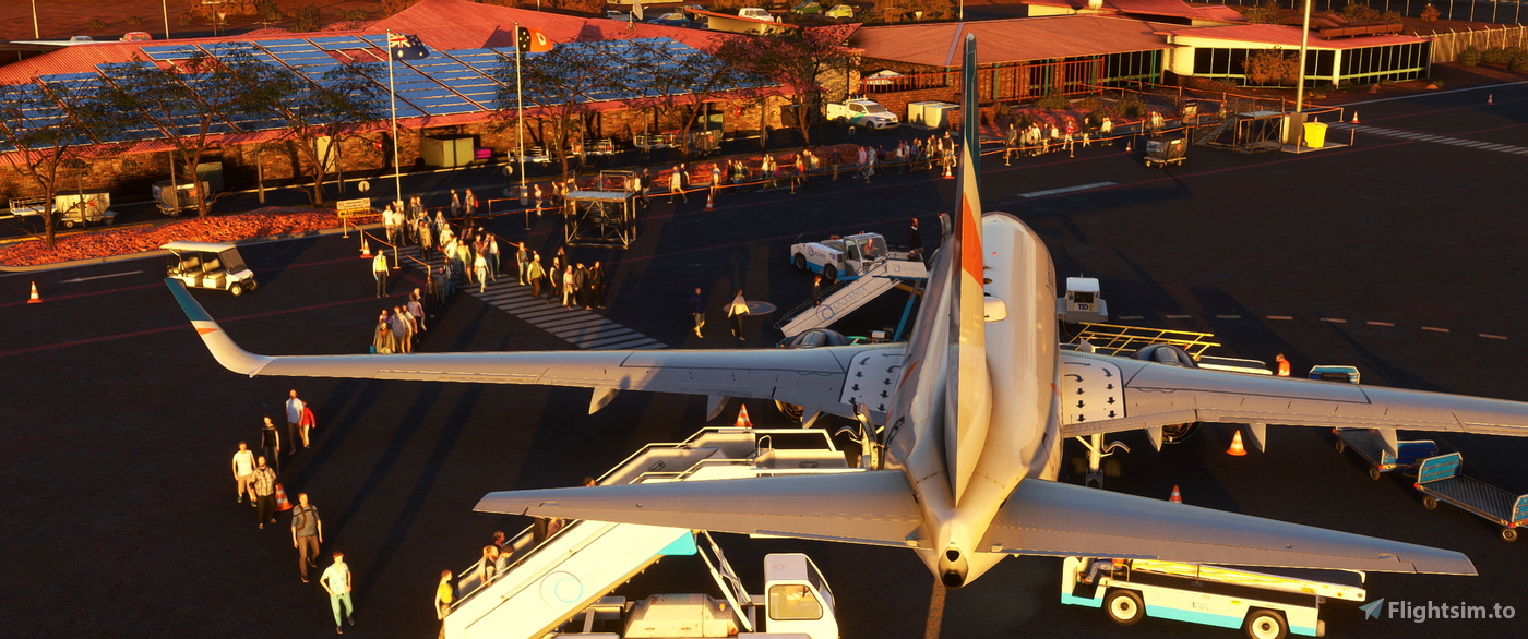 GSX Pro Profile - Auscene YAYE Ayers Rock for Microsoft Flight ...