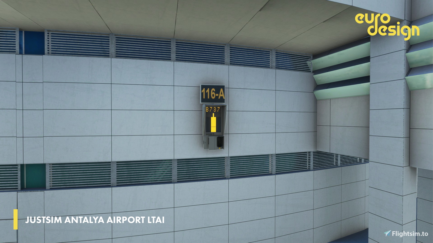 GSX Pro - Profile JustSim Antalya Airport LTAI for Microsoft Flight ...