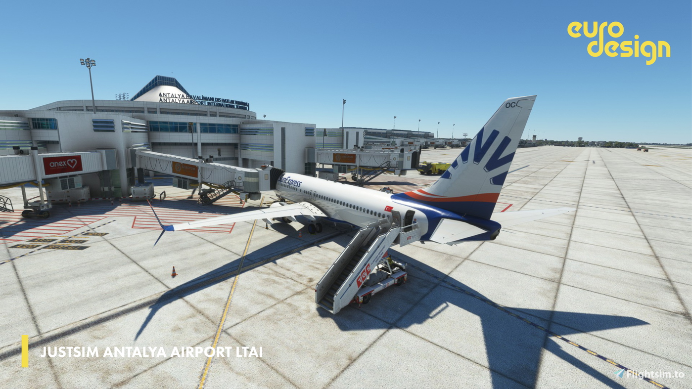 GSX Pro - Profile JustSim Antalya Airport LTAI for Microsoft Flight ...