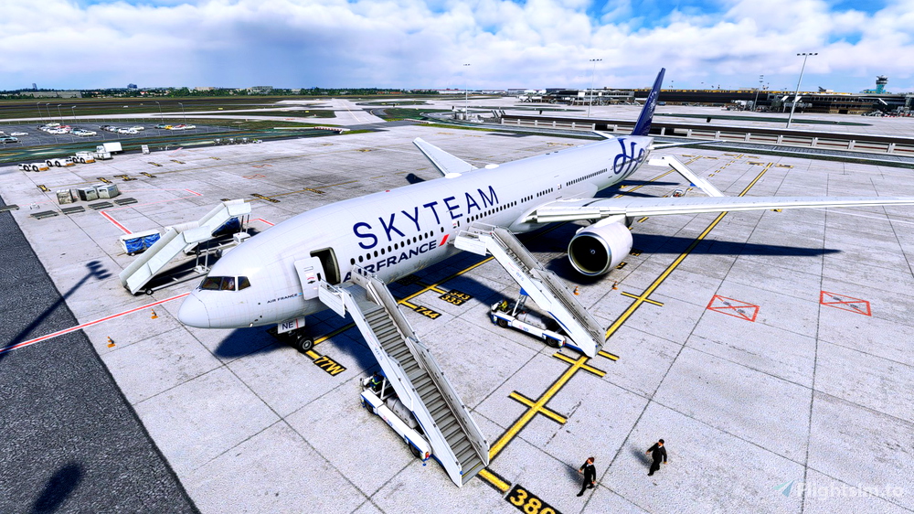 GSX Profil Captain Sim 777-300ER のために Microsoft Flight Simulator | MSFS