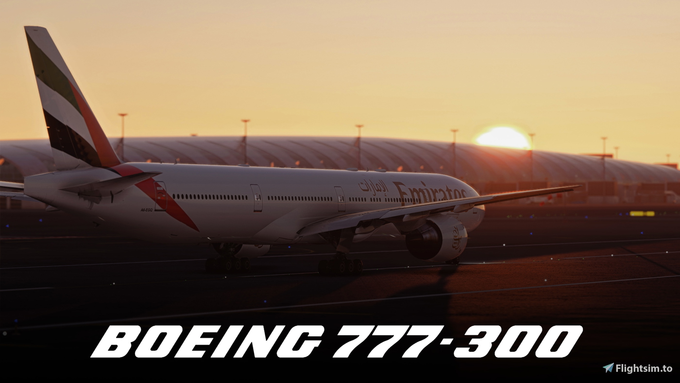 GSX Profile - B777-300 (Captain Sim) for Microsoft Flight Simulator | MSFS