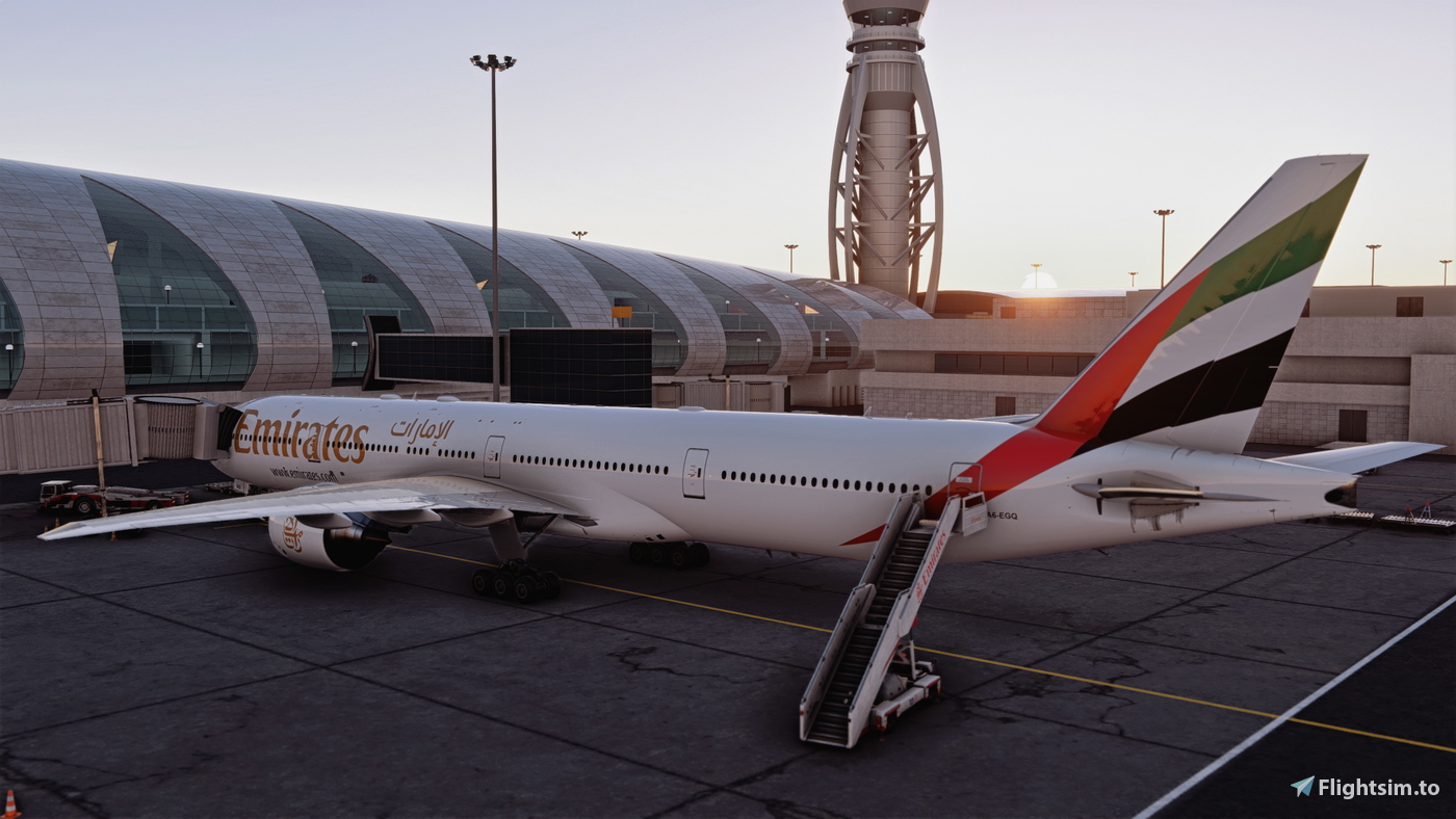 GSX Profile - B777-300 (Captain Sim) for Microsoft Flight Simulator | MSFS