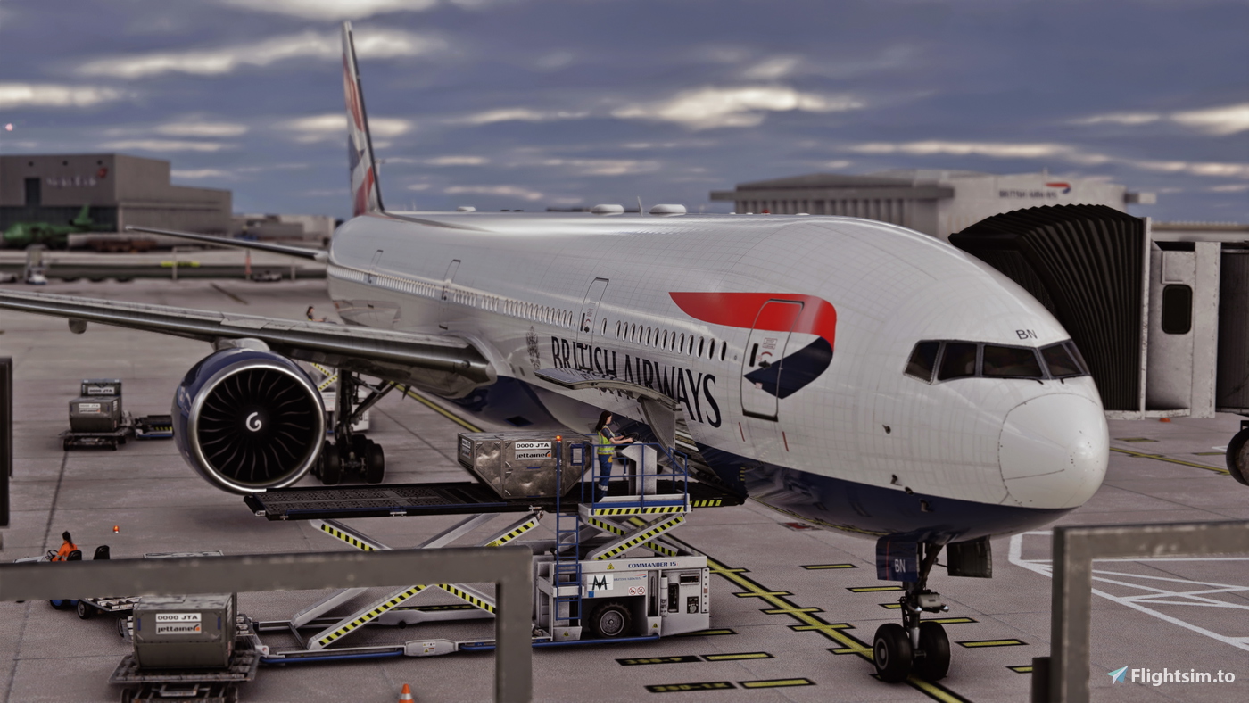 GSX Profile - B777-300 (Captain Sim) for Microsoft Flight Simulator | MSFS