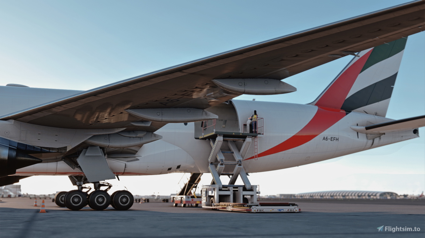 GSX Profile - B777F (Captain Sim) for Microsoft Flight Simulator | MSFS