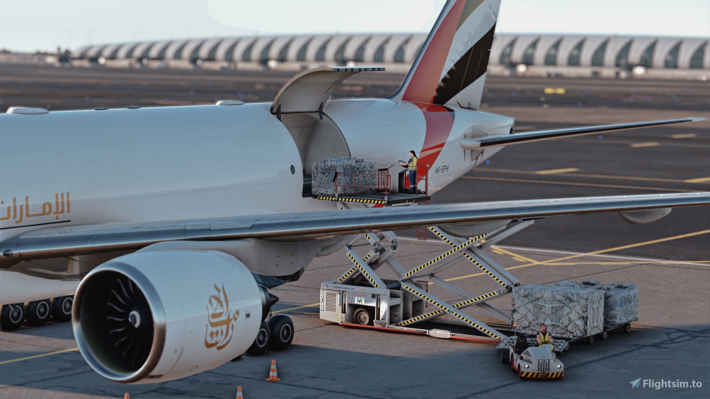 GSX Profile - B777F (Captain Sim) for Microsoft Flight Simulator | MSFS