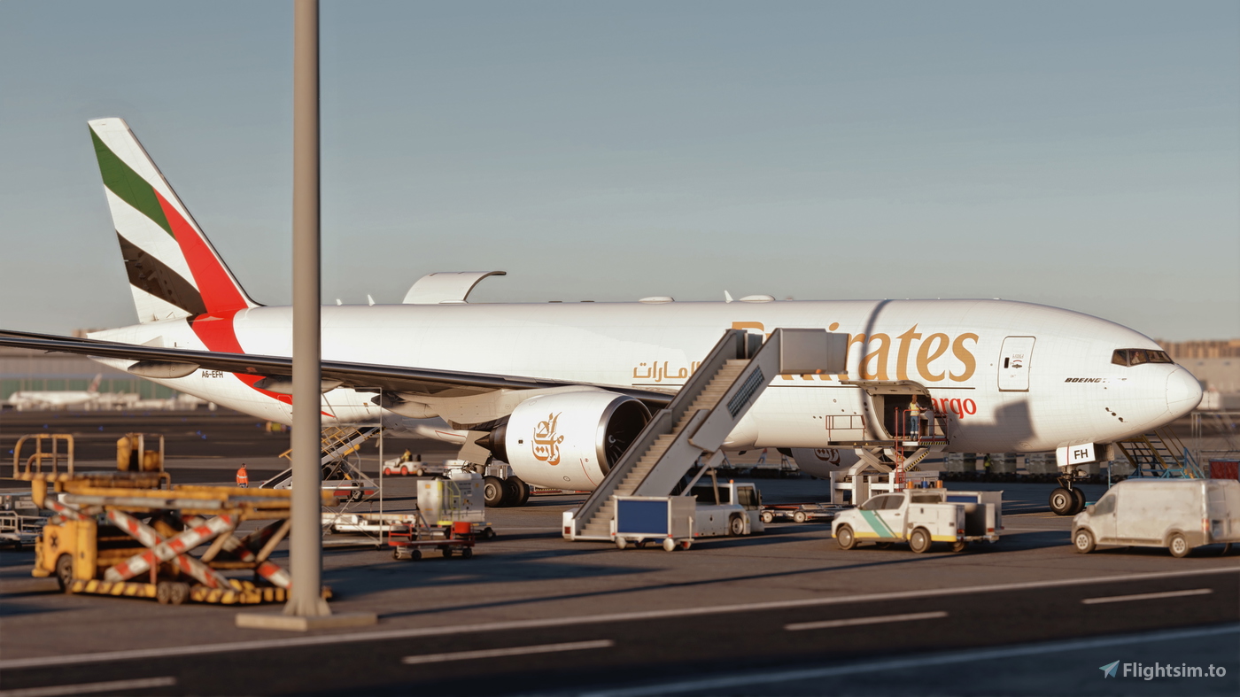 GSX Profile - B777F (Captain Sim) for Microsoft Flight Simulator | MSFS