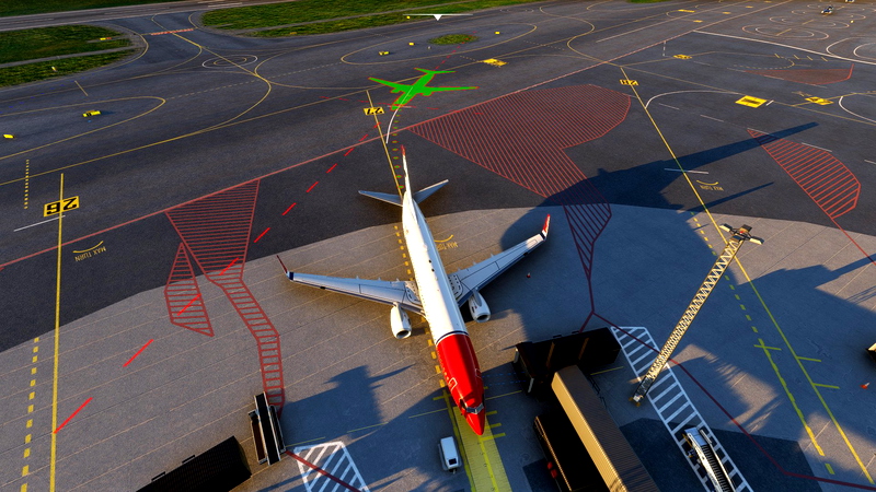 GSX profile - Bergen Airport ENBR for Microsoft Flight Simulator | MSFS