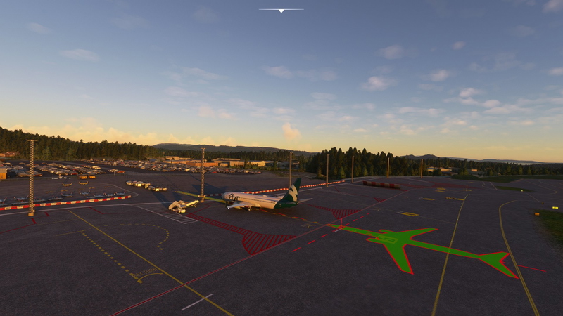 GSX profile - Bergen Airport ENBR for Microsoft Flight Simulator | MSFS