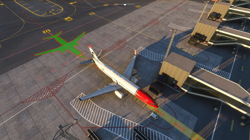 GSX profile - Bergen Airport ENBR for Microsoft Flight Simulator | MSFS