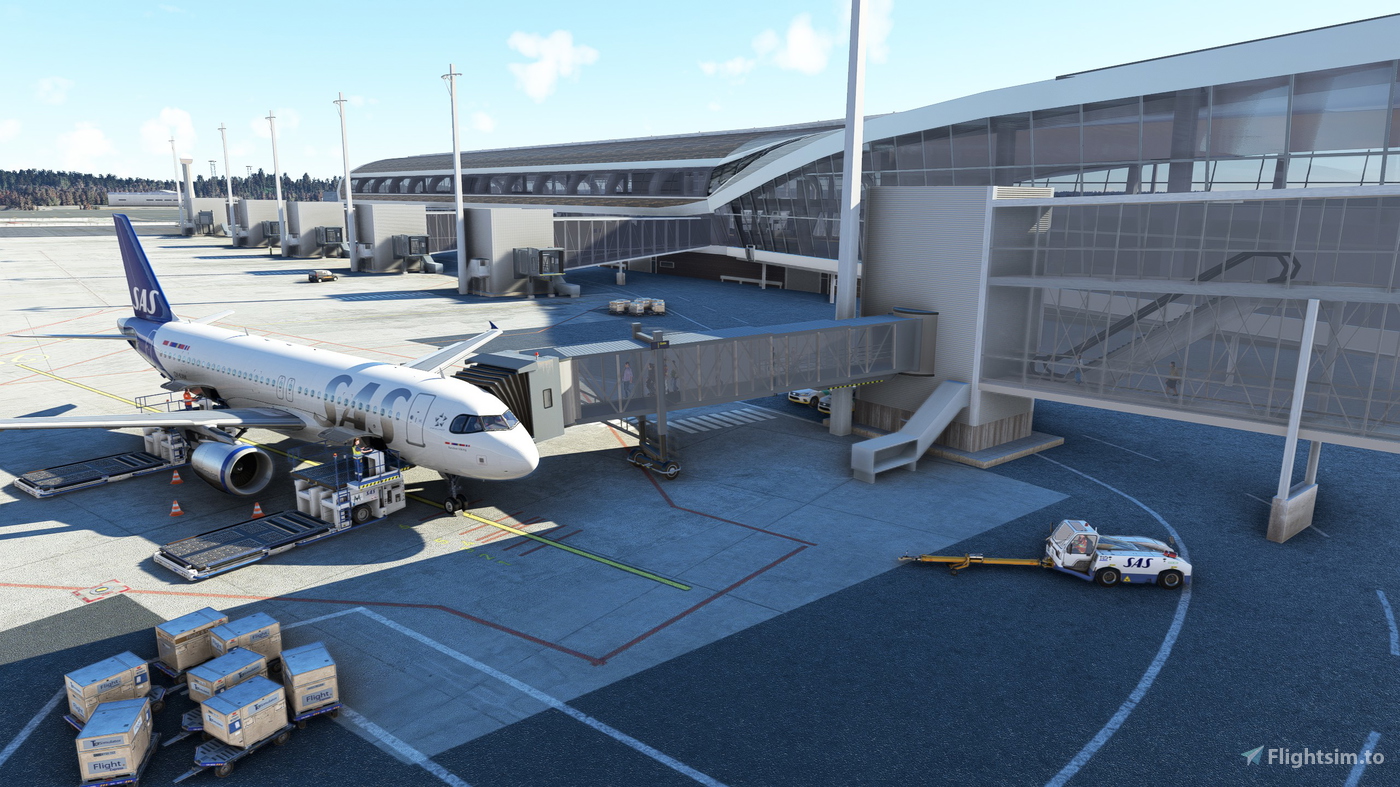 GSX Profile - ENGM Oslo Airport for Microsoft Flight Simulator | MSFS