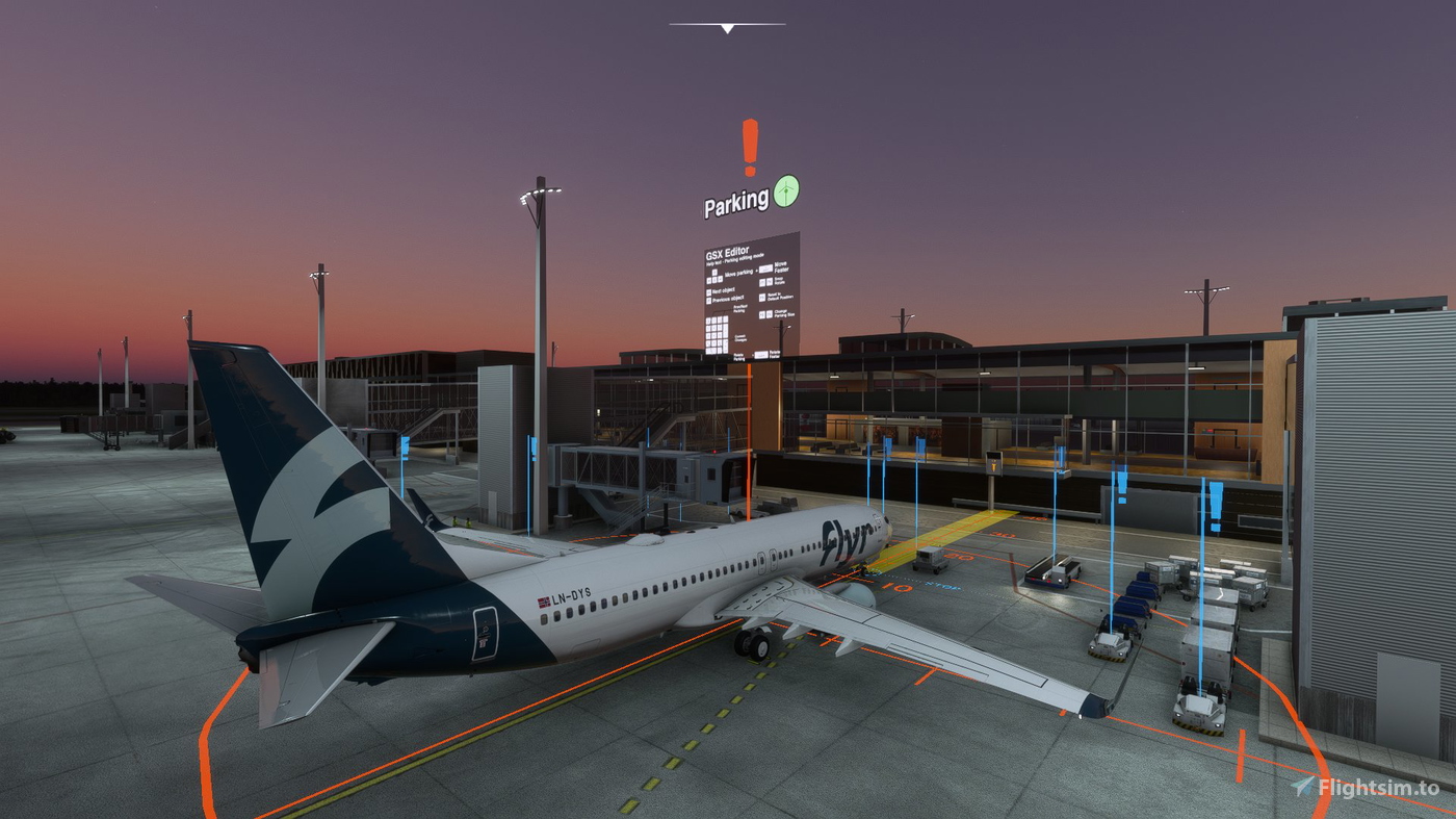 GSX profile - Oslo Airport Gardermoen ENGM for Microsoft Flight ...