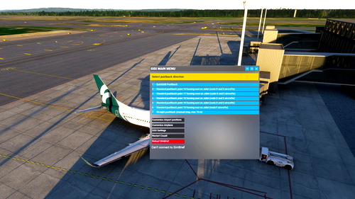 GSX profile - Oslo Gardermoen Airport ENGM » Microsoft Flight Simulator