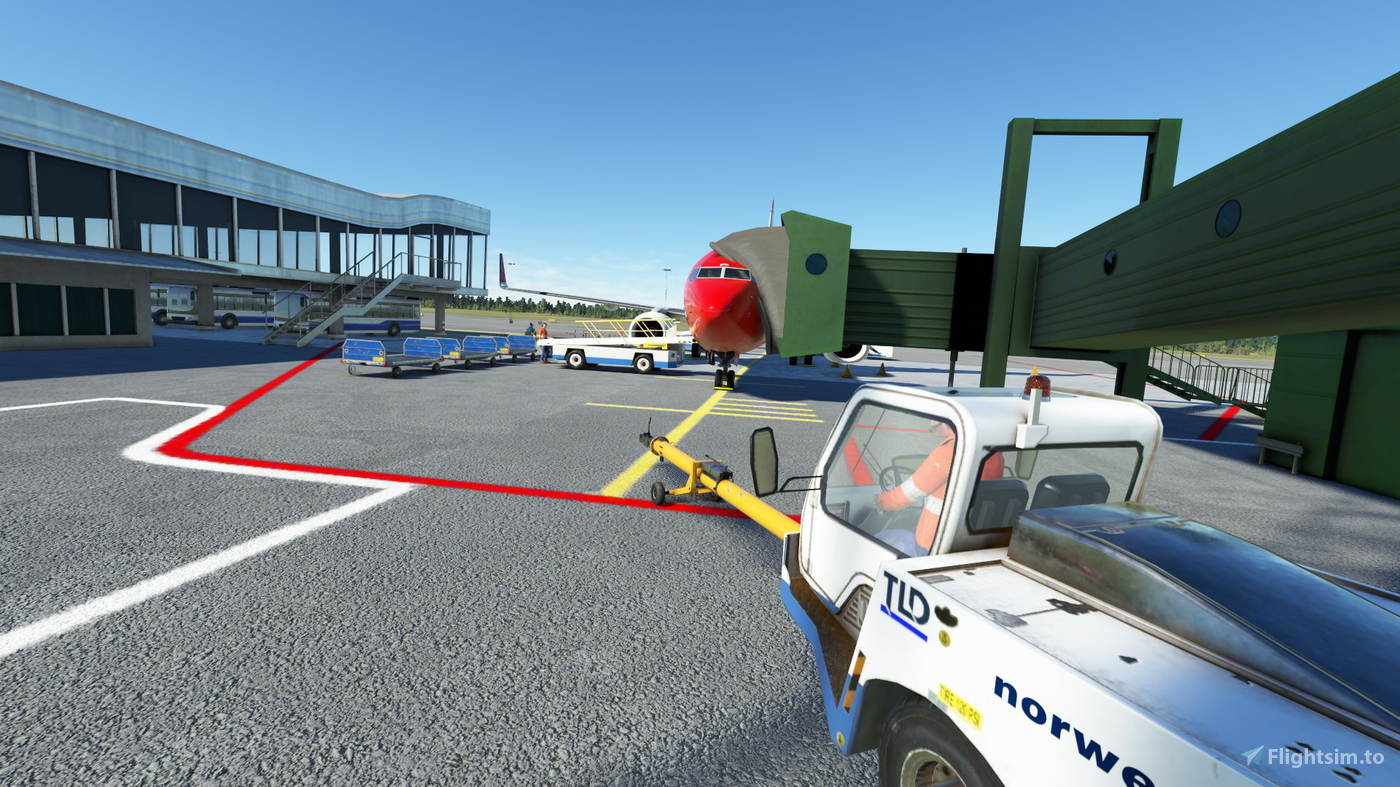 GSX Profile ESGG Göteborg by prairielet for Microsoft Flight Simulator | MSFS