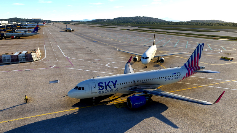 GSX profile for Athens Airport LGAV by FlyTampa for Microsoft Flight ...