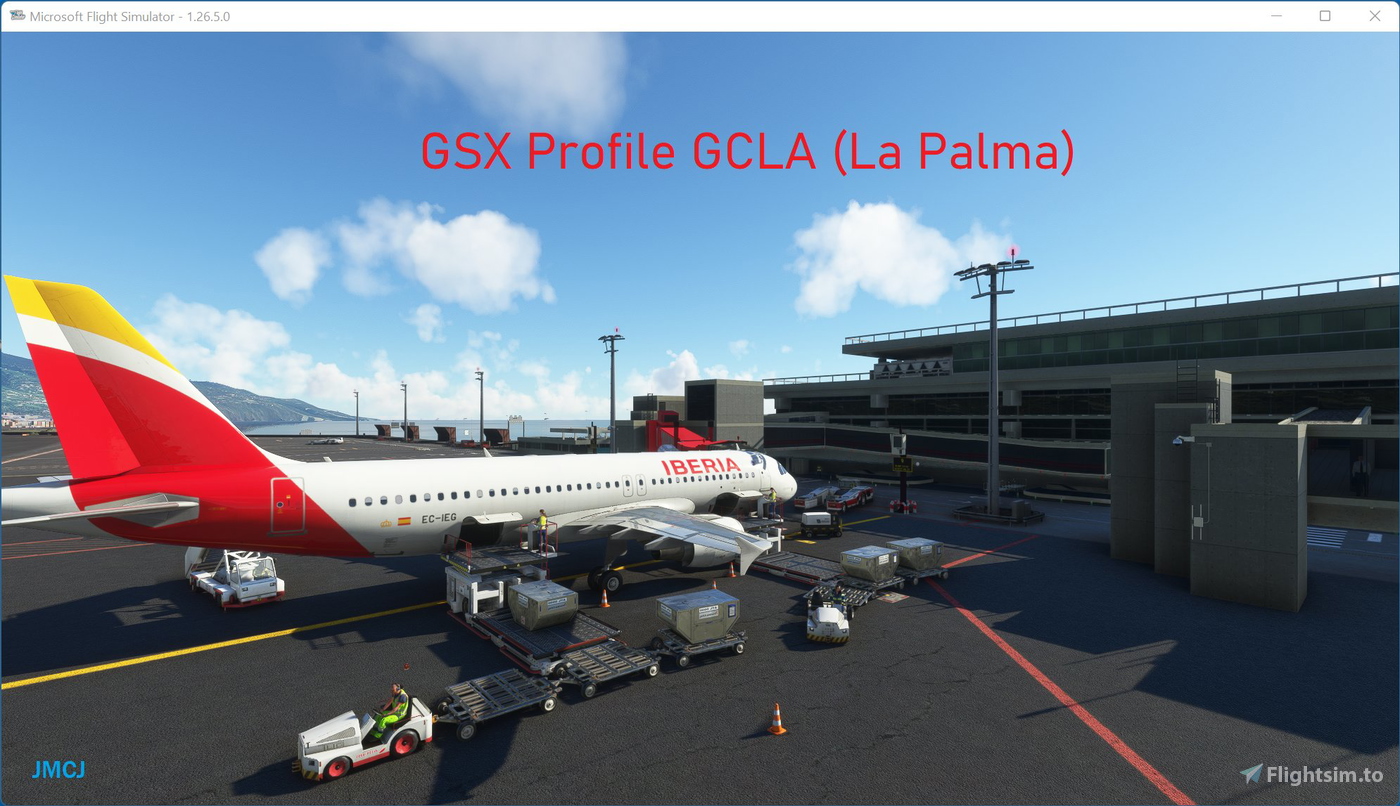 GSX Profile GCLA (La Palma) for Microsoft Flight Simulator | MSFS