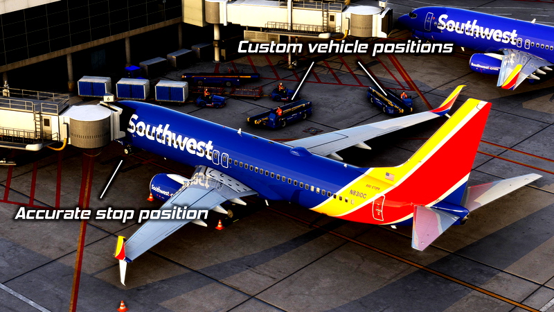 GSX Profile - KDAL Dallas Love Field (iBlueYonder) for Microsoft Flight ...