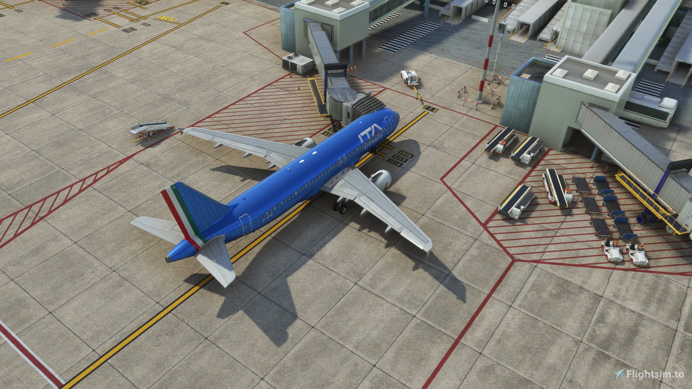 GSX Profile - LICJ Palermo (AmSim) for Microsoft Flight Simulator | MSFS