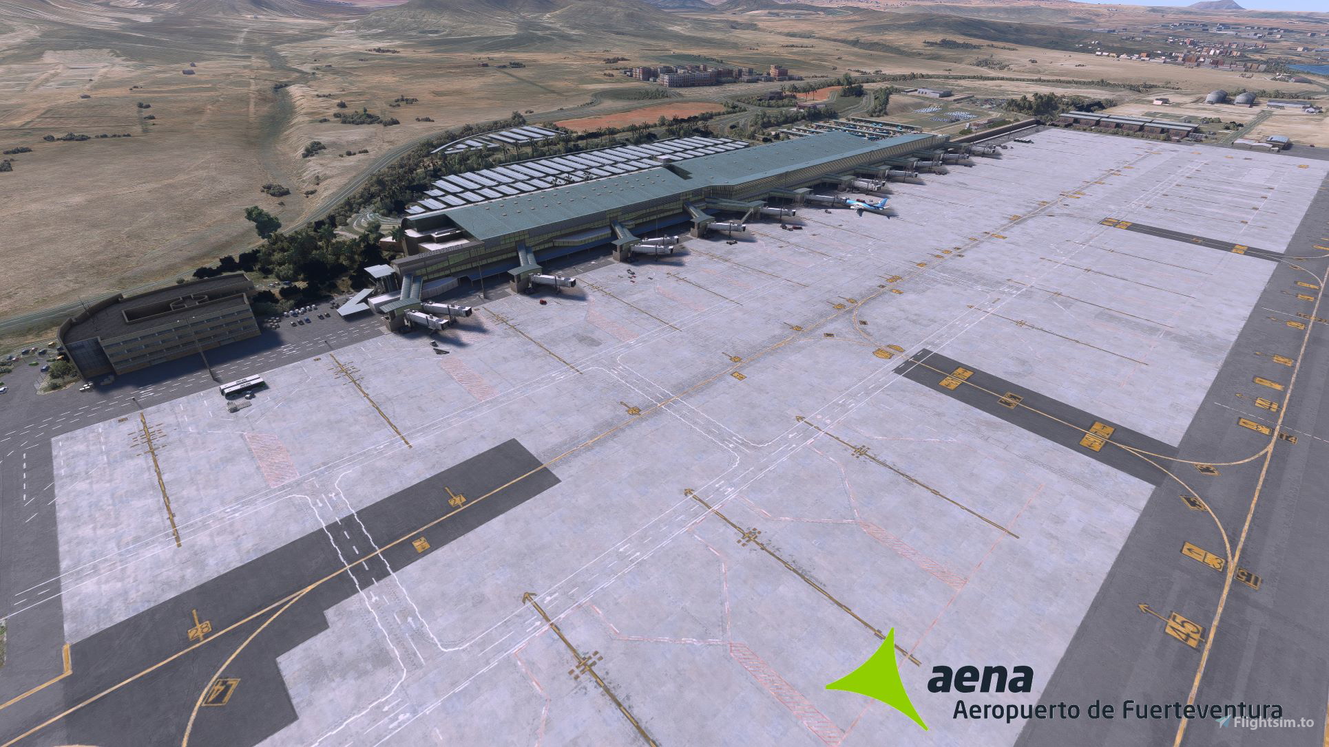 GSX Profile - MK Studios - Fuerteventura GCFV for Microsoft Flight ...