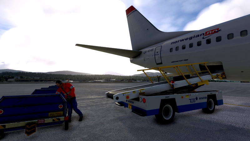 GSX Profile | Tromsø - ENTC (M'M Simulations) for Microsoft Flight Simulator | MSFS