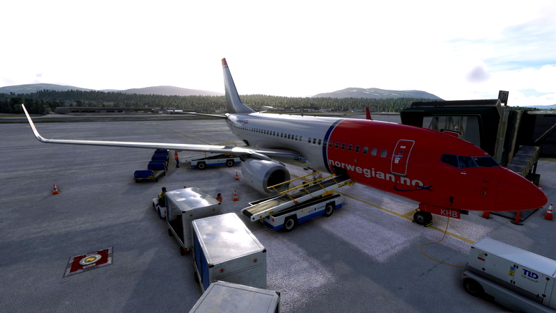 GSX Profile | Tromsø - ENTC (M'M Simulations) for Microsoft Flight Simulator | MSFS