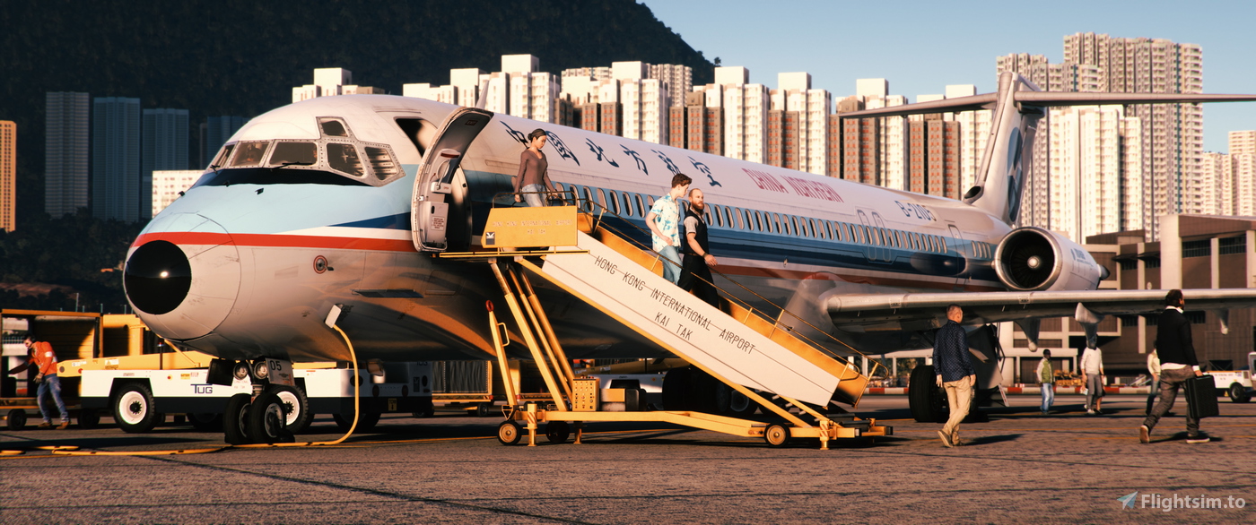 GSX Profile - VHHX Kai Tak with Custom Handling Company Textures HATS ...