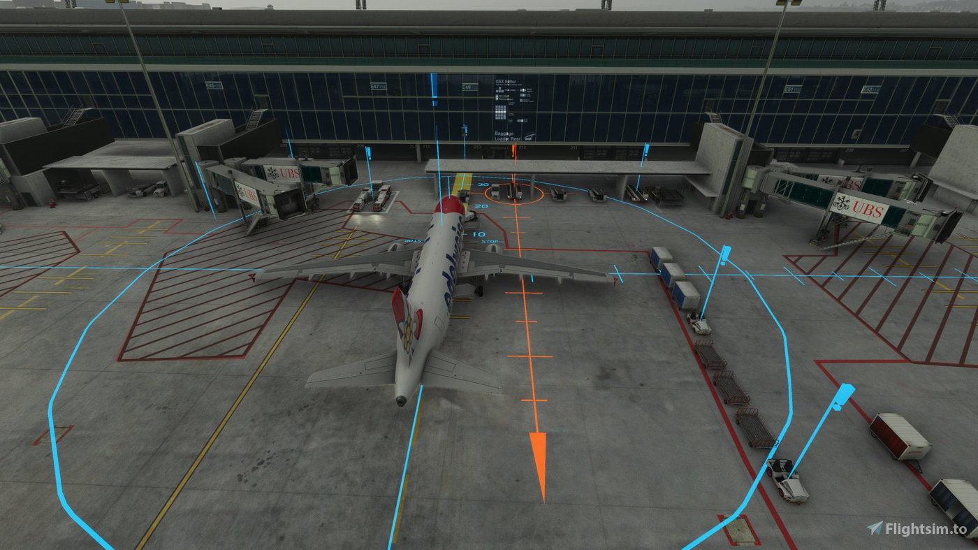 GSX Profile for FSDT LSZH Zürich for Microsoft Flight Simulator | MSFS